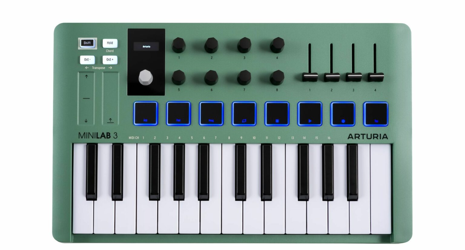 Arturia MiniLab 3 Mint 迷你主控鍵盤 — 簡單又純粹 - 穎凱國際 Sound Sketch